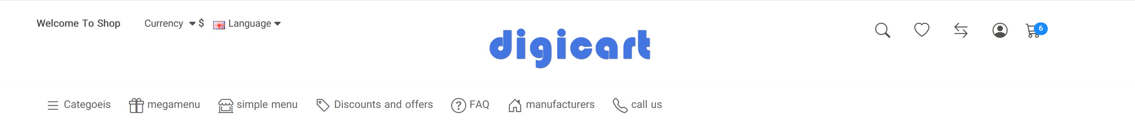 digicart template opencart 4